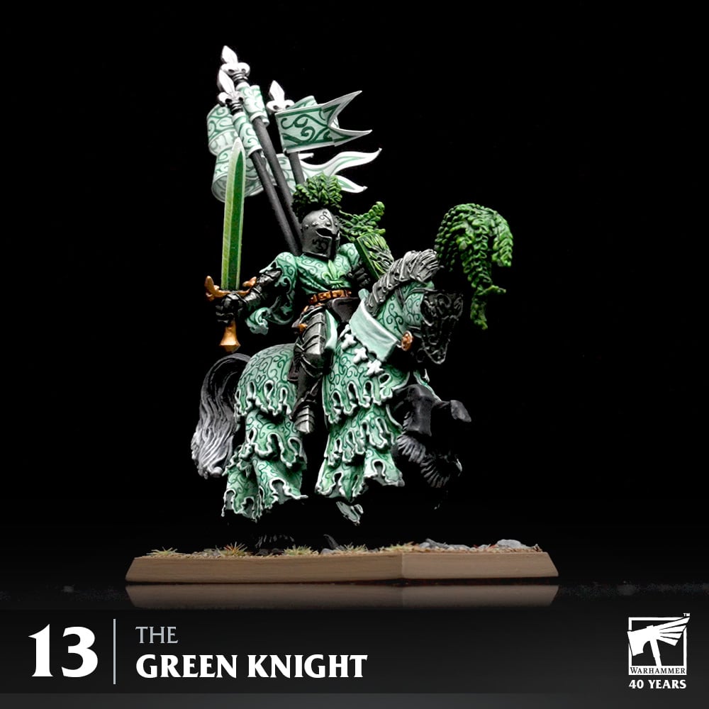 40 Years of Warhammer – The Green Knight - Warhammer Community