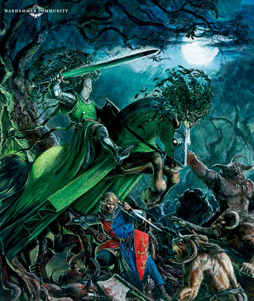 40 Years of Warhammer – The Green Knight - Warhammer Community