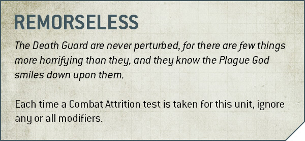 Death Guard Rules Preview Part 3: Remorseless - Warhammer Community