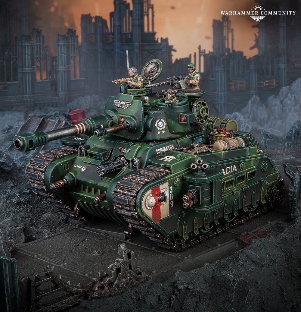 Designing the New Rogal Dorn Tank – Chatting Tracks, Turrets, and ...