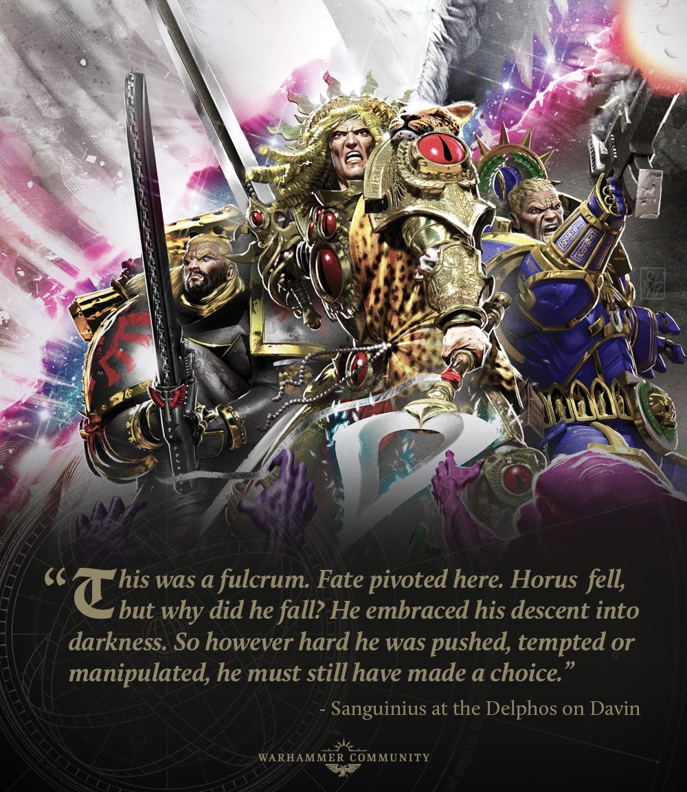 The Horus Heresy – How Davin Put the Warmaster on the Path to Heresy ...