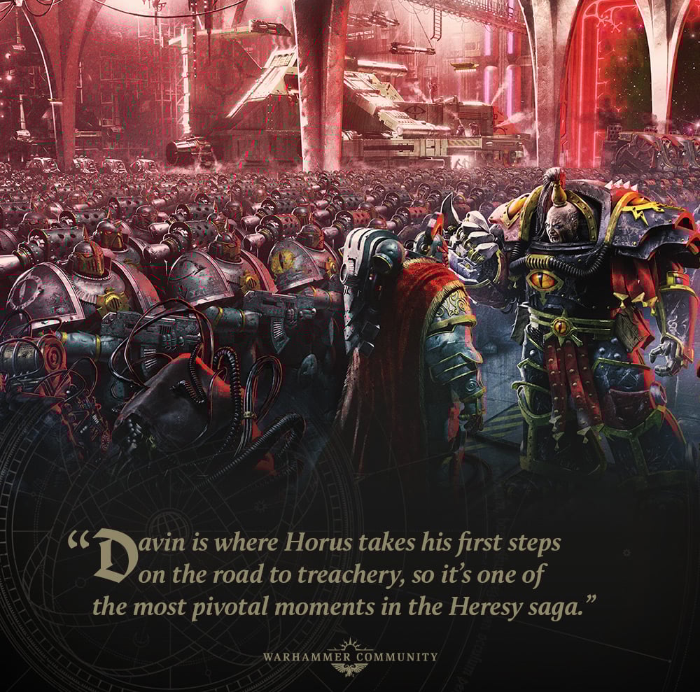 The Horus Heresy – How Davin Put the Warmaster on the Path to Heresy ...