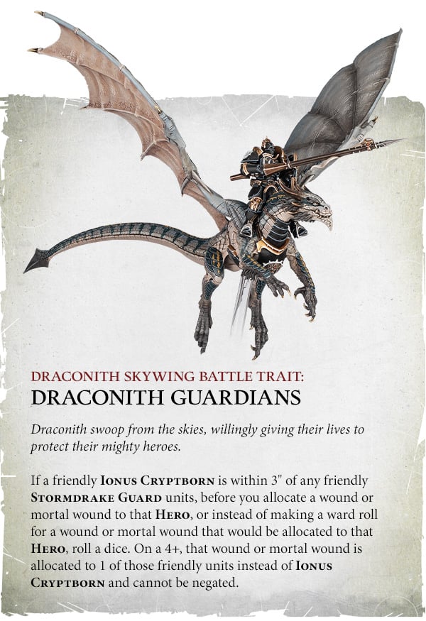 Lead Armies of Soaring Draconith with Ionus Cryptborn - Warhammer Community