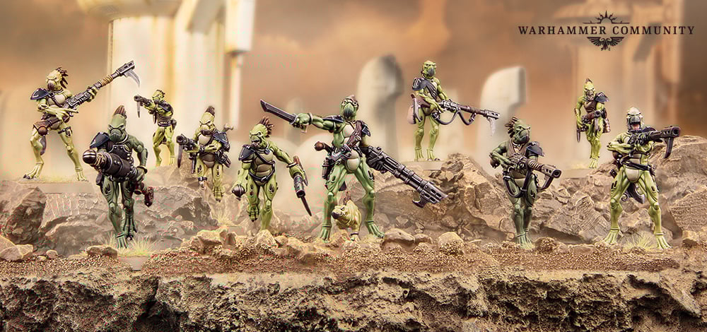 Warhammer Studio Interview – Designing the Kroot Hunting Pack ...