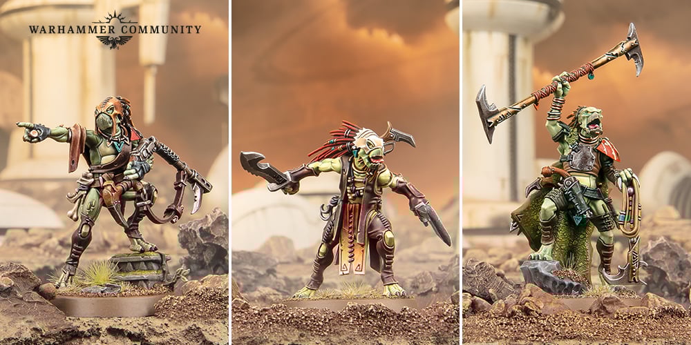 Warhammer Studio Interview – Designing the Kroot Hunting Pack - Warhammer Community