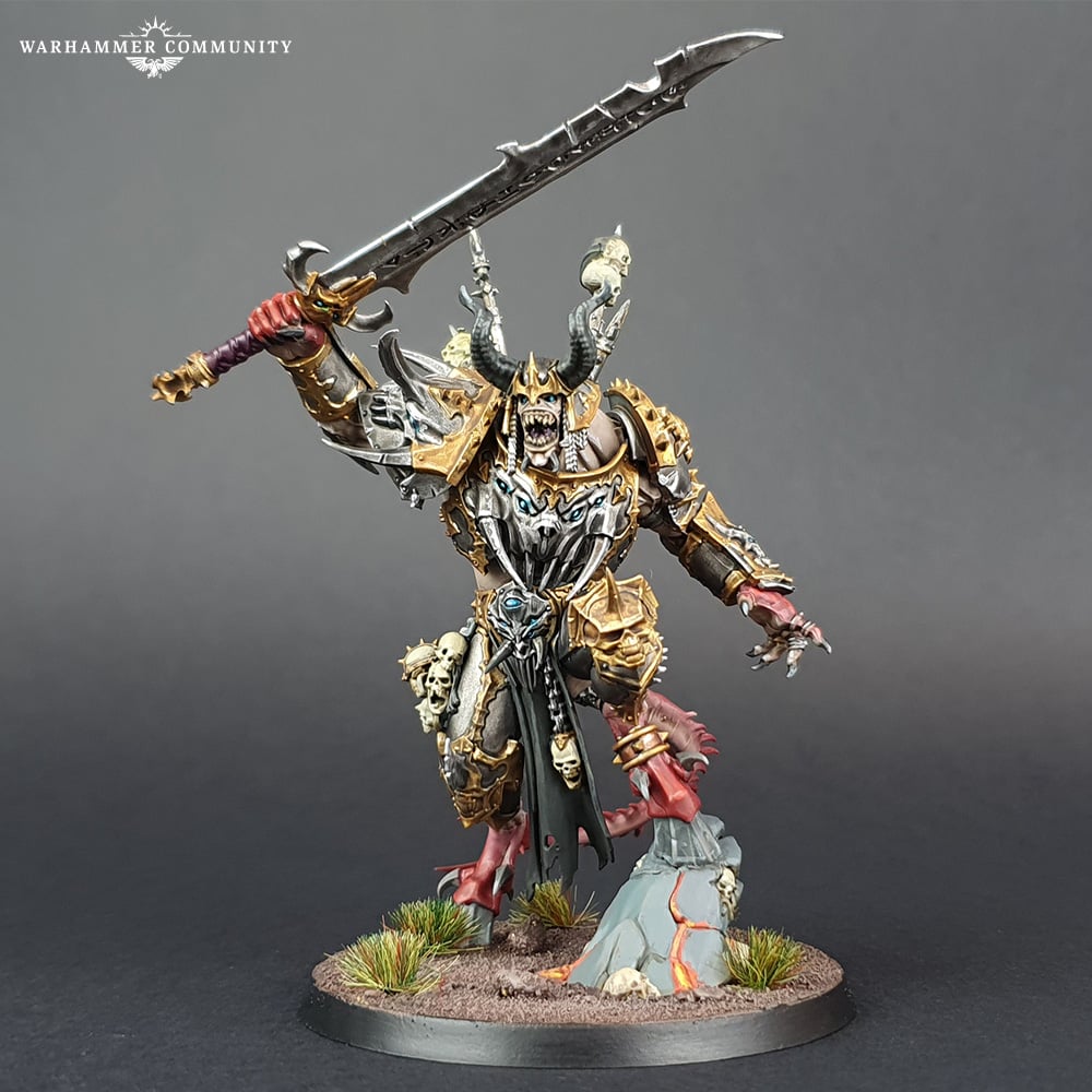 Community Painters Deliver a Dastardly Docket of Daemon Princes - Warhammer Community