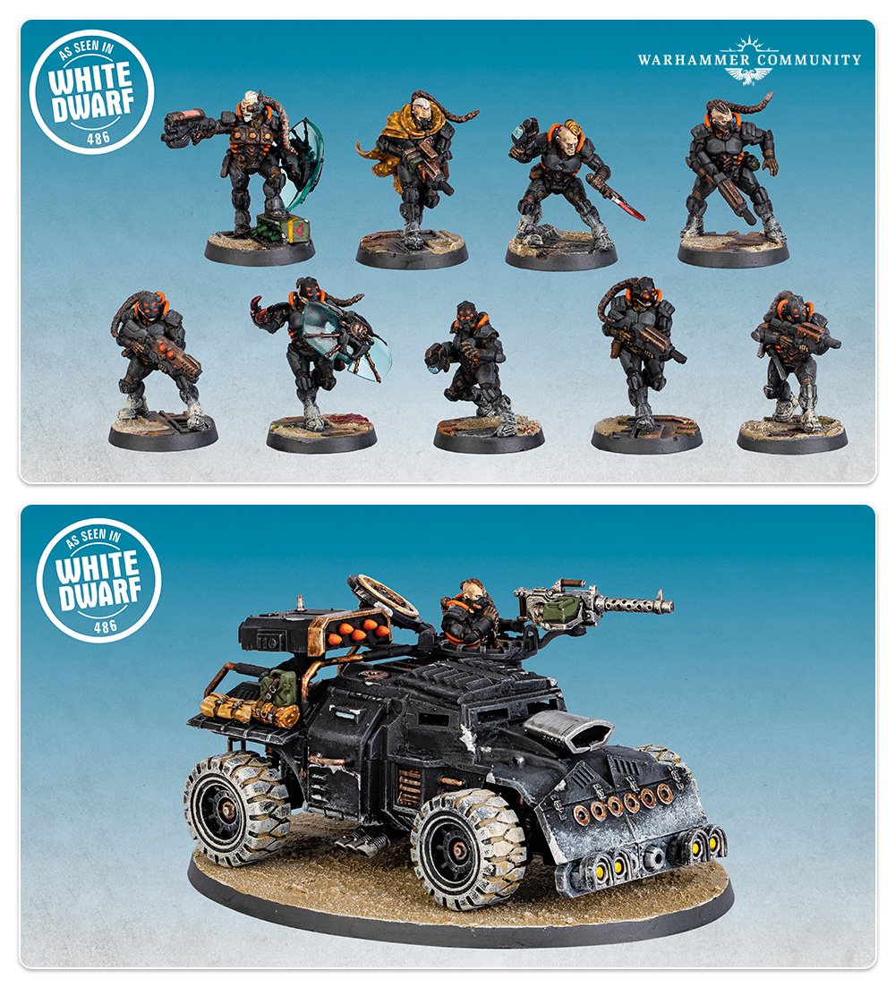The Warhammer Team Are Rocking Some Wild Necromunda Gangs - Warhammer ...