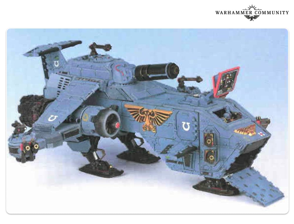 40 Years of Warhammer – At Last, a Plastic Thunderhawk Gunship ...